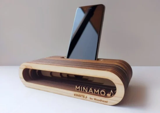 ウッドスピーカーKINOTE「MINAMO」 | 遊べるOMIYAGE HOUSE 日和佐日和